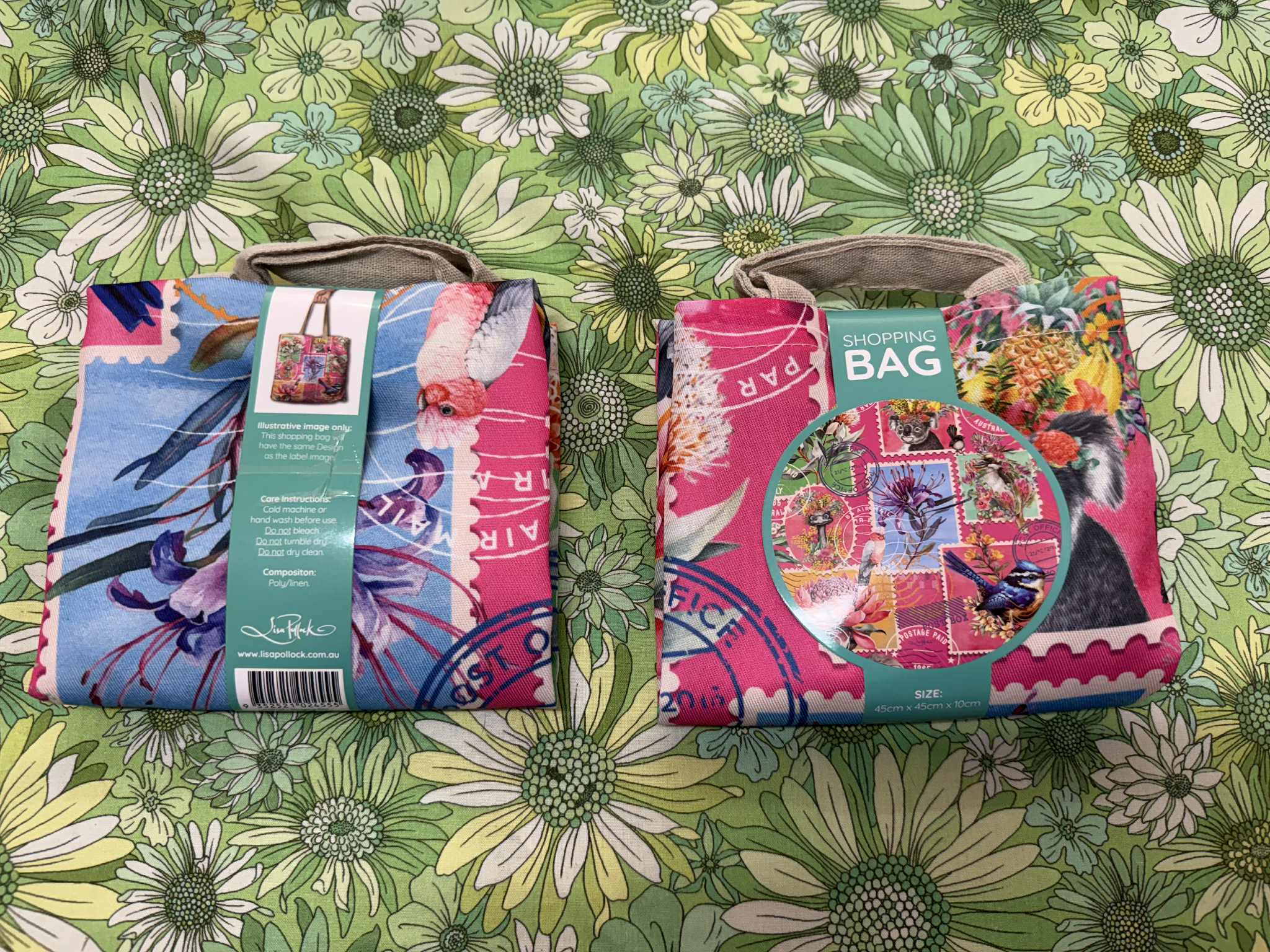 Lisa pollock shopping bag - Pretty Postage – Country SewNSew