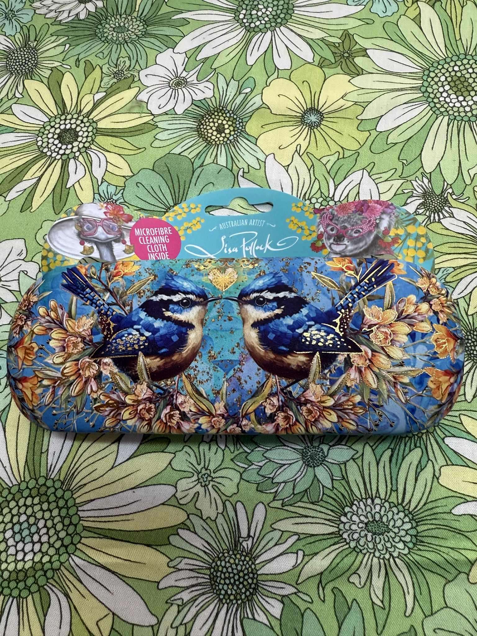 Lisa Pollock - Glasses case - Royal Wrens – Country SewNSew