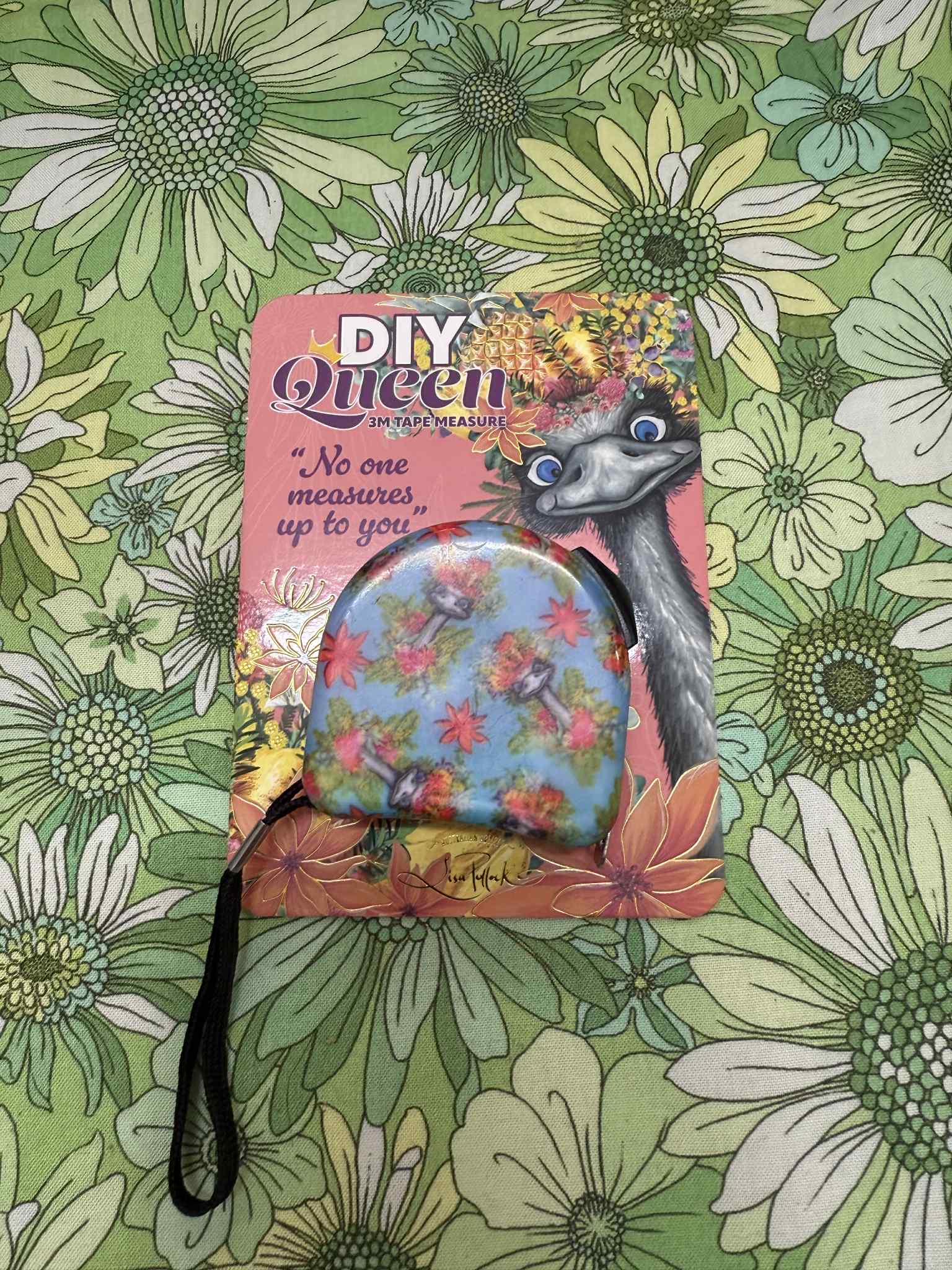 Lisa Pollock - DIY Set - Tape Measure - Happy Emu – Country SewNSew